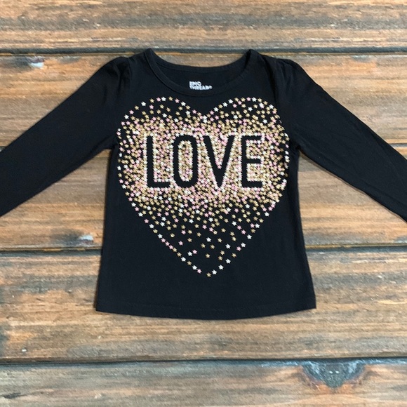 Epic Threads | Shirts & Tops | Epic Threads 4t Girls Black Long Sleeve ...